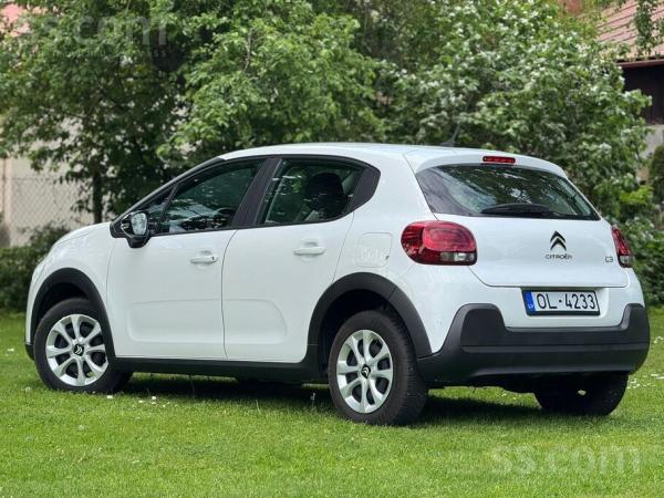 White Citroen C3 2020 in Jelgava, with an engine capacity of 1.20 L and mileage of 85 thousand km for 6999 €, photo 4 on AUTOMOTO.COM.LV