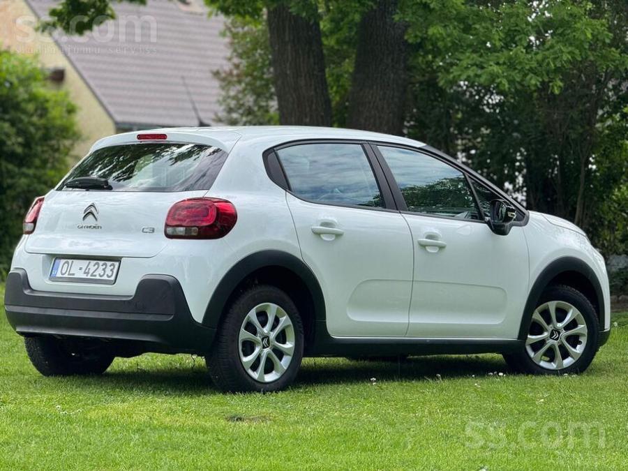 Balts Citroen C3 2020 Jelgava, ar dzinēja tilpumu 1.20 L un nobraukumu 85 tūkst. km par 6999 €, foto 6 vietnē AUTOMOTO.COM.LV