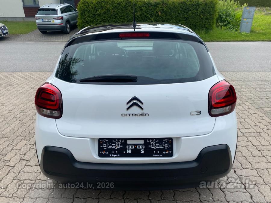 Balts Citroen C3 2020 Tallina, ar dzinēja tilpumu 1.20 L un nobraukumu 46 tūkst. km par 9480 €, foto 8 vietnē AUTOMOTO.COM.LV