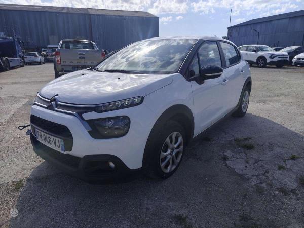 White Citroen C3 2020 in Taurage, with an engine capacity of 1.50 L and mileage of 130 thousand km for 4700 €, photo 2 on AUTOMOTO.COM.LV