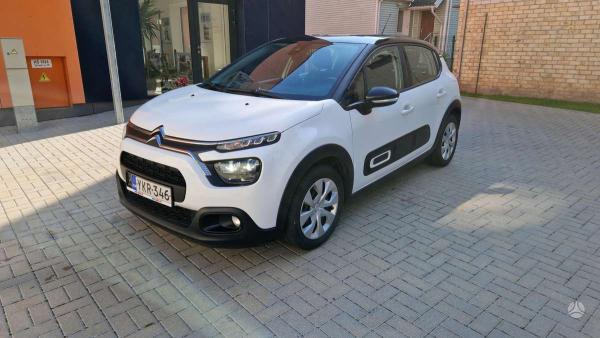 White Citroen C3 2020 in Siauliai, with an engine capacity of 1.20 L and mileage of 72 thousand km for 8990 €, photo 1 on AUTOMOTO.COM.LV