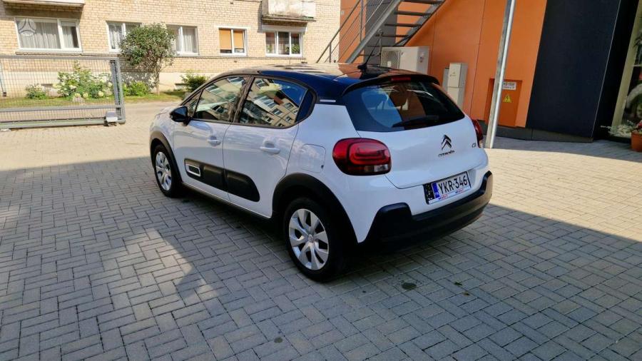 Balts Citroen C3 2020 Šauļi, ar dzinēja tilpumu 1.20 L un nobraukumu 72 tūkst. km par 8990 €, foto 8 vietnē AUTOMOTO.COM.LV