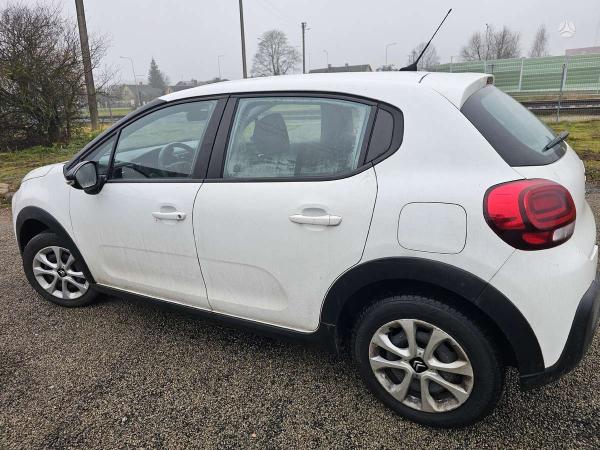 White Citroen C3 2022 in Taurage, with an engine capacity of 1.50 L and mileage of 95 thousand km for 6900 €, photo 4 on AUTOMOTO.COM.LV