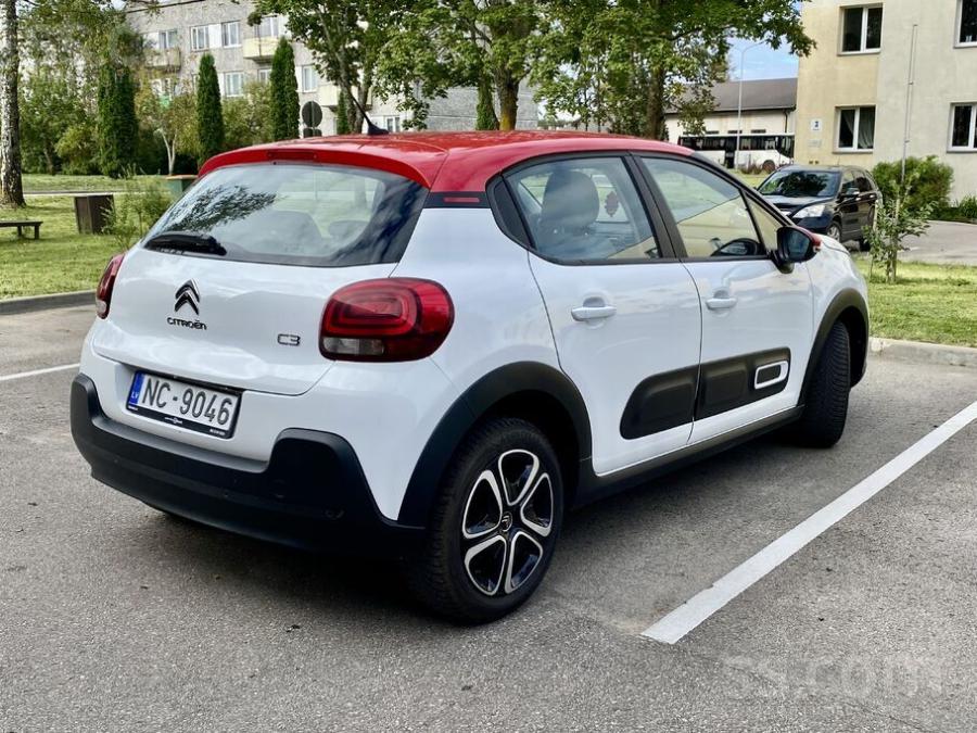 Balts Citroen C3 2022 Daugavpils, ar dzinēja tilpumu 1.20 L un nobraukumu 0 tūkst. km par 10990 €, foto 4 vietnē AUTOMOTO.COM.LV