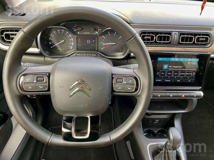 Balts Citroen C3 2022 Daugavpils, ar dzinēja tilpumu 1.20 L un nobraukumu 0 tūkst. km par 10990 €, foto 17 vietnē AUTOMOTO.COM.LV
