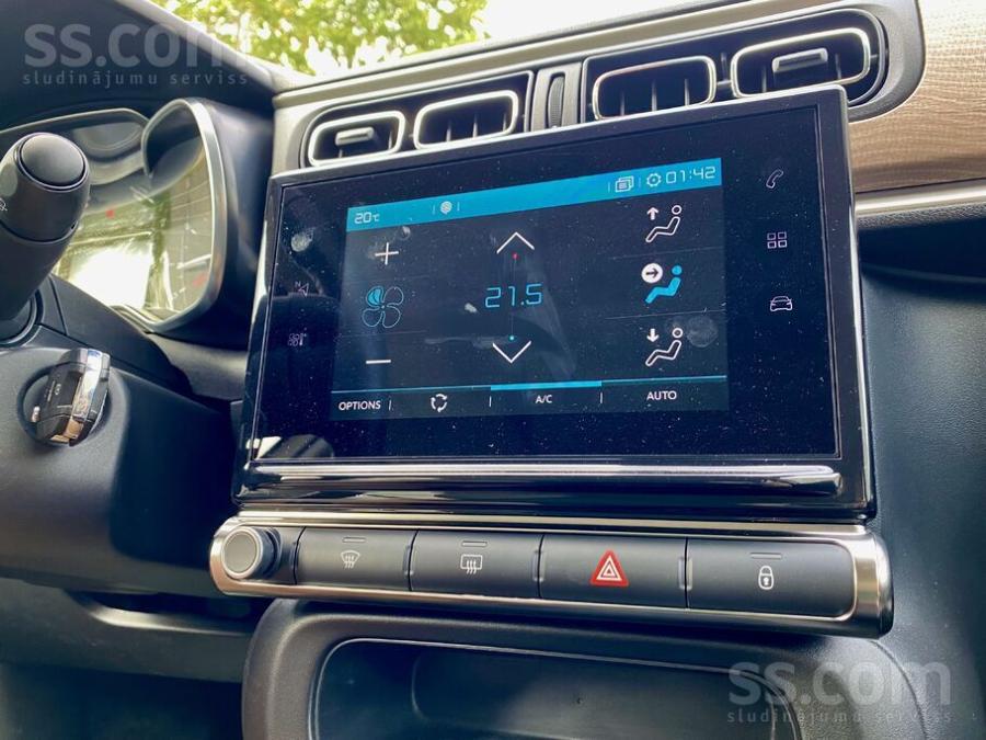 Balts Citroen C3 2022 Daugavpils, ar dzinēja tilpumu 1.20 L un nobraukumu 0 tūkst. km par 10990 €, foto 19 vietnē AUTOMOTO.COM.LV