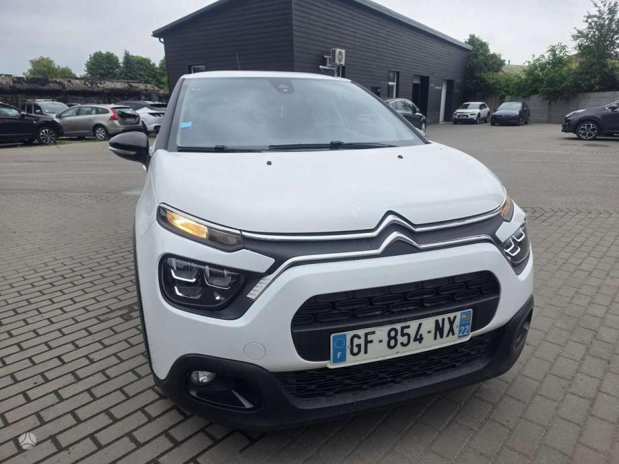 Balts Citroen C3 2022 Tauragė, ar dzinēja tilpumu 1.50 L un nobraukumu 95 tūkst. km par 7300 €, foto 6 vietnē AUTOMOTO.COM.LV