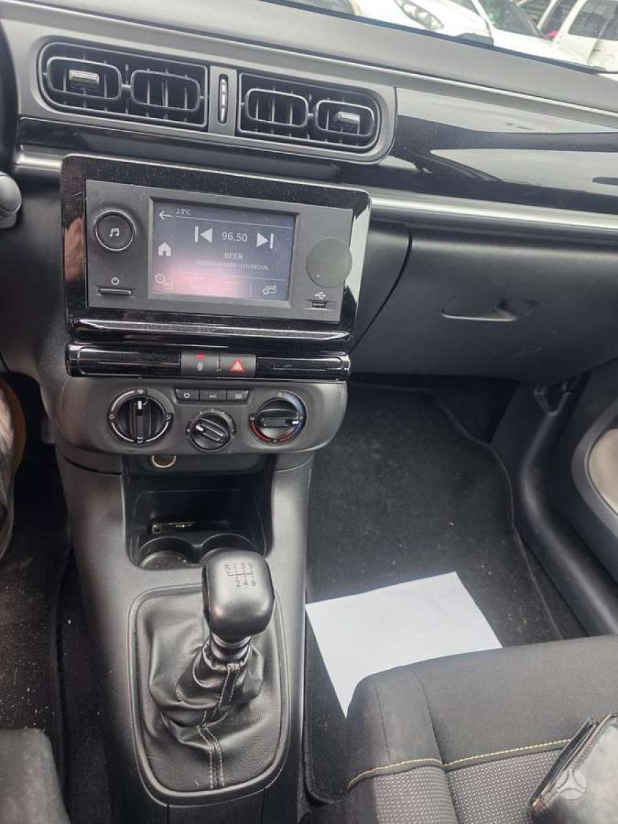 Balts Citroen C3 2022 Tauragė, ar dzinēja tilpumu 1.50 L un nobraukumu 95 tūkst. km par 7300 €, foto 17 vietnē AUTOMOTO.COM.LV