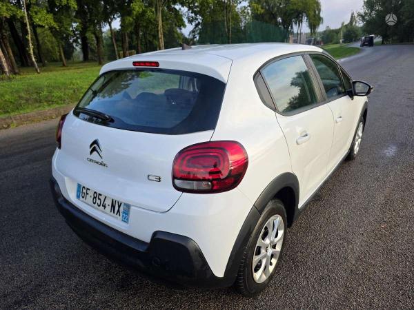 White Citroen C3 2022 in Taurage, with an engine capacity of 1.50 L and mileage of 95 thousand km for 7139 €, photo 4 on AUTOMOTO.COM.LV