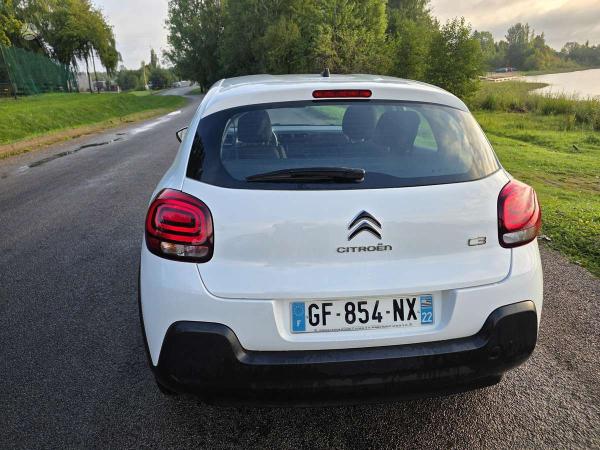 White Citroen C3 2022 in Taurage, with an engine capacity of 1.50 L and mileage of 95 thousand km for 7139 €, photo 7 on AUTOMOTO.COM.LV