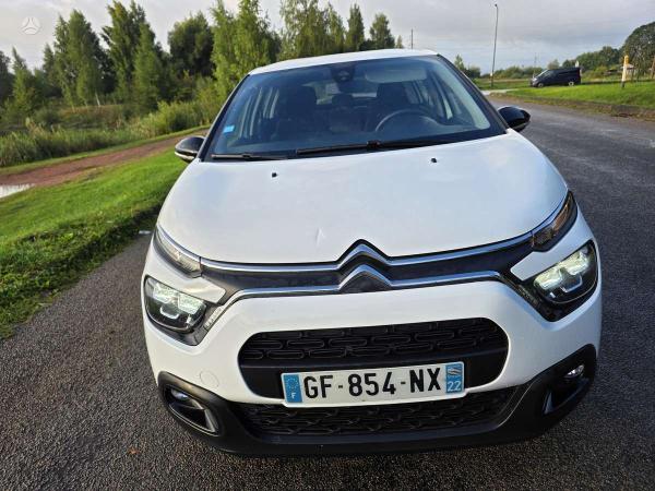 White Citroen C3 2022 in Taurage, with an engine capacity of 1.50 L and mileage of 95 thousand km for 7139 €, photo 8 on AUTOMOTO.COM.LV