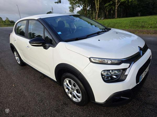 White Citroen C3 2022 in Taurage, with an engine capacity of 1.50 L and mileage of 95 thousand km for 7139 €, photo 9 on AUTOMOTO.COM.LV