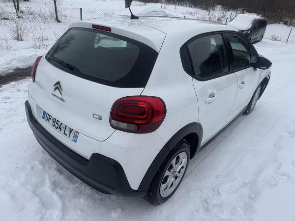 Balts Citroen C3 2023 Kauņa, ar dzinēja tilpumu 1.50 L un nobraukumu 20 tūkst. km par 6200 €, foto 4 vietnē AUTOMOTO.COM.LV