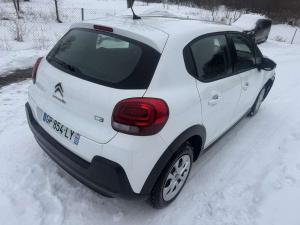 White Citroen C3 2023 in Kaunas, with an engine capacity of 1.50 L and mileage of 20 thousand km for 6200 €, photo 4 on AUTOMOTO.COM.LV