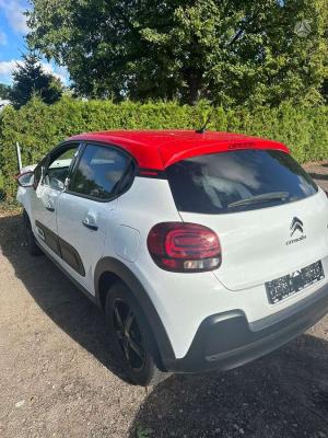 White Citroen C3 2023 in Kaunas, with an engine capacity of 1.20 L and mileage of 13 thousand km for 4200 €, photo 4 on AUTOMOTO.COM.LV