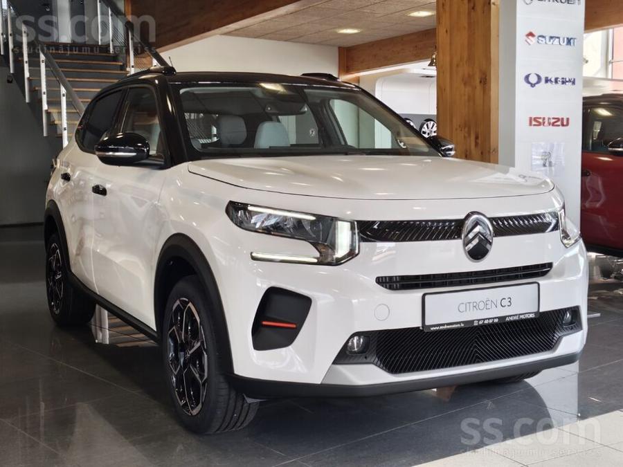 Balts Citroen C3 2026 Rīga, ar dzinēja tilpumu 1.20 L un nobraukumu 0 tūkst. km par 23795 €, foto 3 vietnē AUTOMOTO.COM.LV
