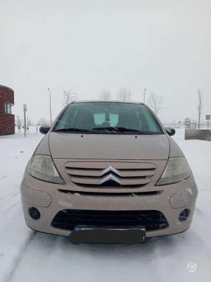 Dzeltens Citroen C3 2007 Ukmergė, ar dzinēja tilpumu 1.40 L un nobraukumu 219 tūkst. km par 1300 €, foto  vietnē AUTOMOTO.COM.LV