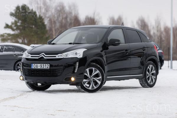 Black Citroen c4-aircross 2014 in Jelgava, with an engine capacity of 1.80 L and mileage of 193 thousand km for 7190 €, photo 1 on AUTOMOTO.COM.LV