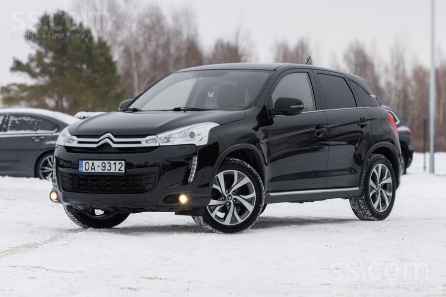 Black Citroen c4-aircross 2014 in Jelgava, with an engine capacity of 1.80 L and mileage of 193 thousand km for 7190 €, photo 1 on AUTOMOTO.COM.LV