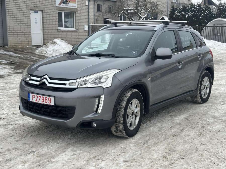 Grey Citroen c4-aircross 2013 in Kaunas, with an engine capacity of 1.56 L and mileage of 232 thousand km for 4800 €, photo 3 on AUTOMOTO.COM.LV