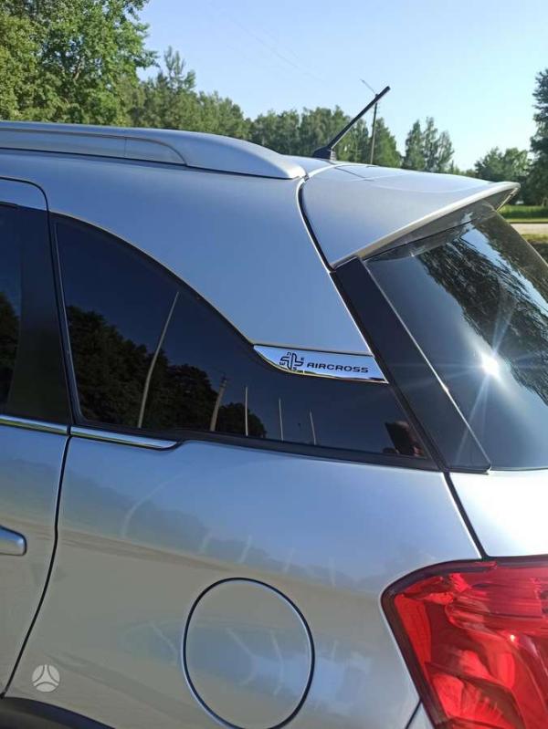 Grey Citroen c4-aircross 2017 in Kaunas, with an engine capacity of 1.56 L and mileage of 252 thousand km for 7850 €, photo 7 on AUTOMOTO.COM.LV