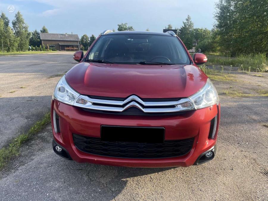 Sarkans Citroen c4-aircross 2012 Ukmergė, ar dzinēja tilpumu 1.56 L un nobraukumu 198 tūkst. km par 4100 €, foto 3 vietnē AUTOMOTO.COM.LV