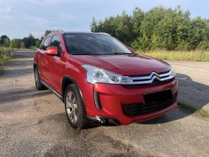 Sarkans Citroen c4-aircross 2012 Ukmergė, ar dzinēja tilpumu 1.56 L un nobraukumu 198 tūkst. km par 4100 €, foto 4 vietnē AUTOMOTO.COM.LV