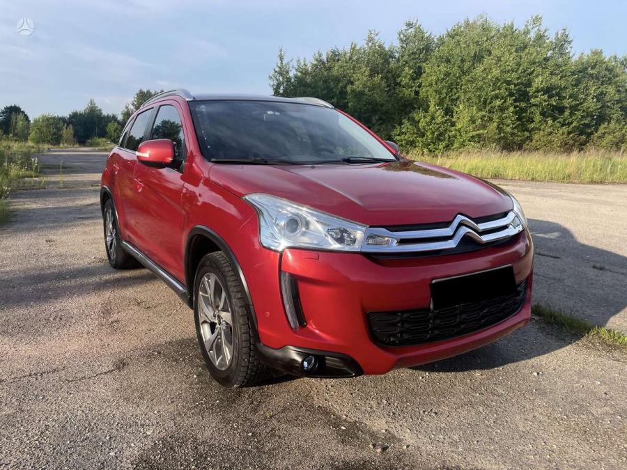 Sarkans Citroen c4-aircross 2012 Ukmergė, ar dzinēja tilpumu 1.56 L un nobraukumu 198 tūkst. km par 4100 €, foto 4 vietnē AUTOMOTO.COM.LV