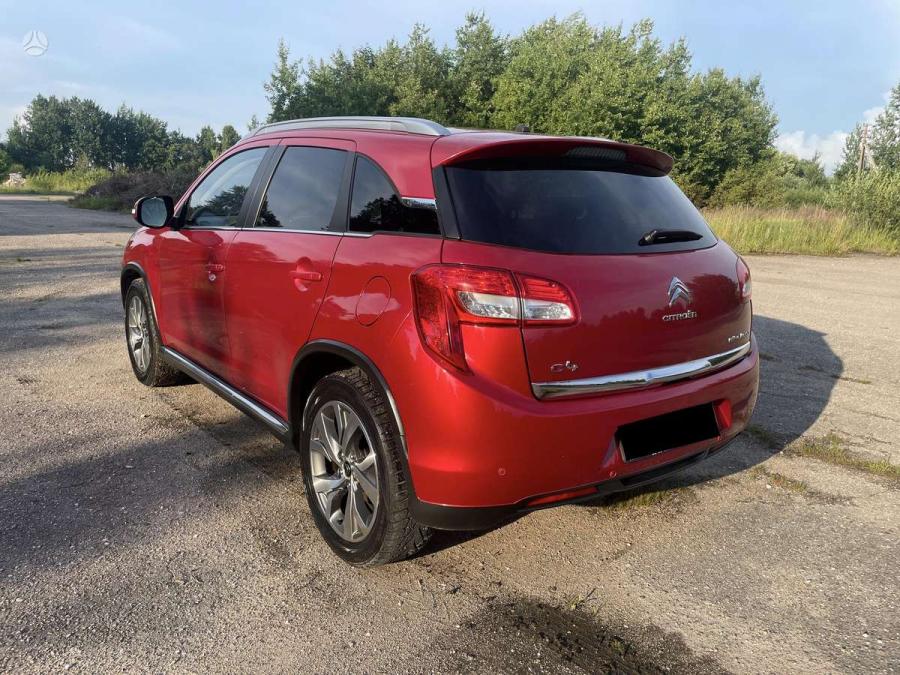 Sarkans Citroen c4-aircross 2012 Ukmergė, ar dzinēja tilpumu 1.56 L un nobraukumu 198 tūkst. km par 4100 €, foto 8 vietnē AUTOMOTO.COM.LV