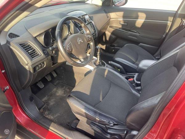 Sarkans Citroen c4-aircross 2012 Ukmergė, ar dzinēja tilpumu 1.56 L un nobraukumu 198 tūkst. km par 4100 €, foto 9 vietnē AUTOMOTO.COM.LV
