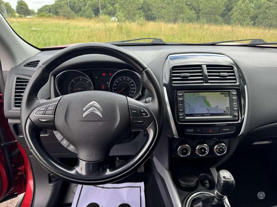 Sarkans Citroen c4-aircross 2013 Tauragė, ar dzinēja tilpumu 1.60 L un nobraukumu 204 tūkst. km par 5950 €, foto 15 vietnē AUTOMOTO.COM.LV
