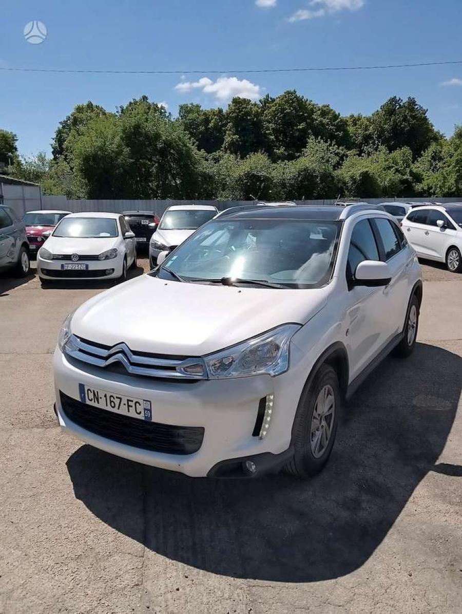 Balts Citroen c4-aircross 2012 Tauragė, ar dzinēja tilpumu 1.56 L un nobraukumu 230 tūkst. km par 4500 €, foto 1 vietnē AUTOMOTO.COM.LV