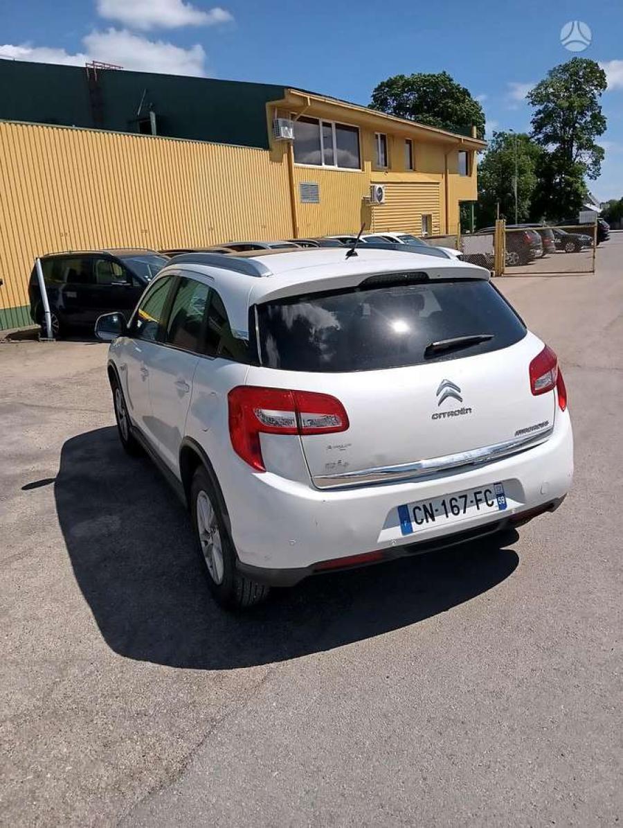 Balts Citroen c4-aircross 2012 Tauragė, ar dzinēja tilpumu 1.56 L un nobraukumu 230 tūkst. km par 4500 €, foto 9 vietnē AUTOMOTO.COM.LV