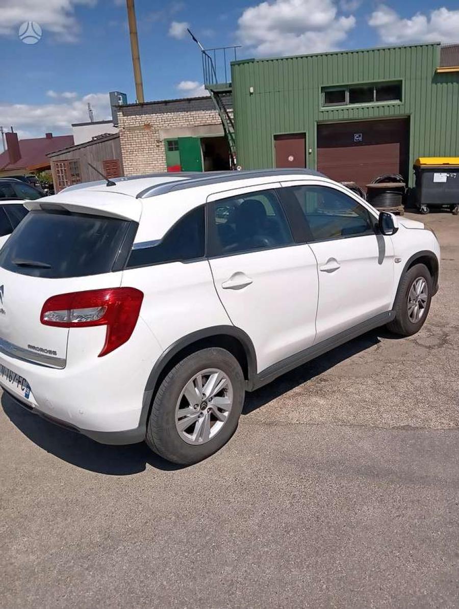 Balts Citroen c4-aircross 2012 Tauragė, ar dzinēja tilpumu 1.56 L un nobraukumu 230 tūkst. km par 4500 €, foto 12 vietnē AUTOMOTO.COM.LV