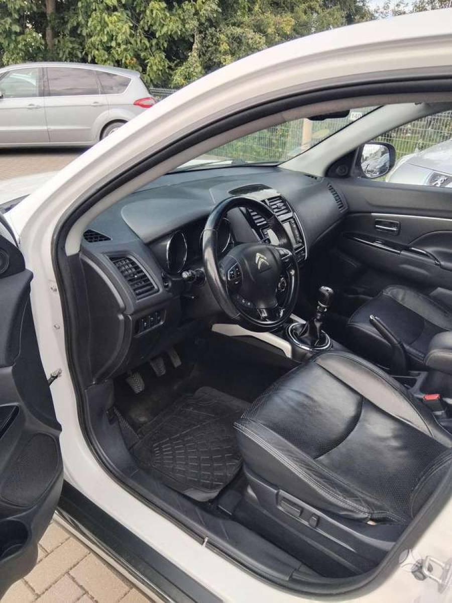 Balts Citroen c4-aircross 2012 Tauragė, ar dzinēja tilpumu 1.56 L un nobraukumu 224 tūkst. km par 4150 €, foto 8 vietnē AUTOMOTO.COM.LV