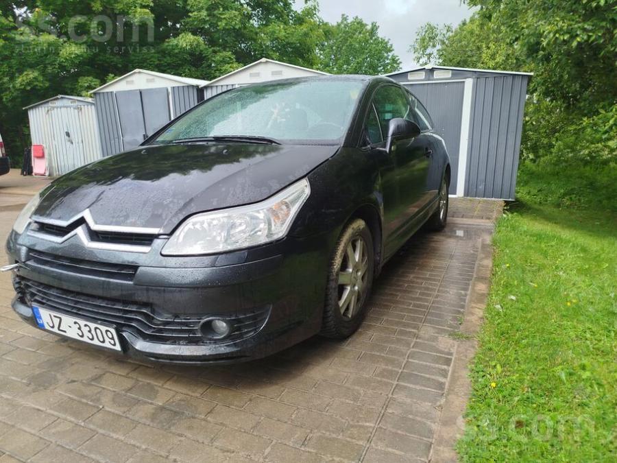 Melns Citroen C4 2005 Talsi, ar dzinēja tilpumu 1.60 L un nobraukumu 323 tūkst. km par 280 €, foto 1 vietnē AUTOMOTO.COM.LV