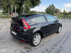 Black Citroen C4 2006 in Ukmerge, with an engine capacity of 2.00 L and mileage of 216 thousand km for 550 €, photo 6 on AUTOMOTO.COM.LV