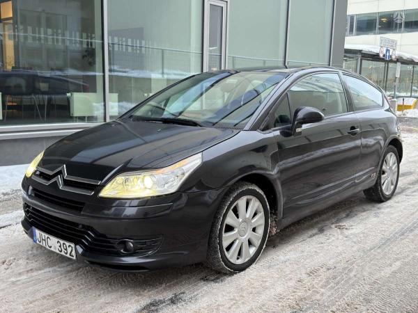 Black Citroen C4 2007 in Vilnius, with an engine capacity of 2.00 L and mileage of 212 thousand km for 1150 €, photo 1 on AUTOMOTO.COM.LV
