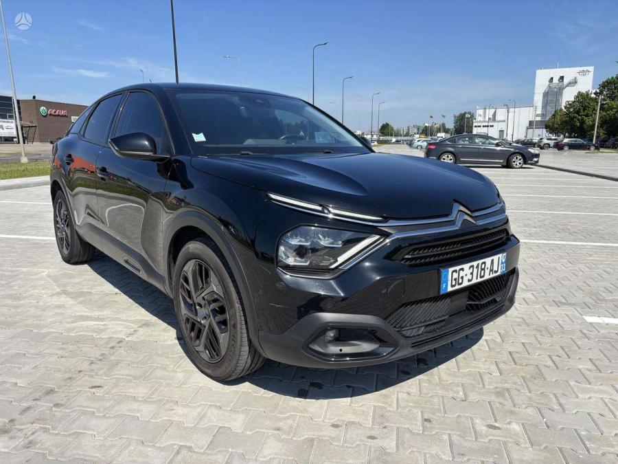 Melns Citroen C4 2022 Tauragė, ar dzinēja tilpumu 1.50 L un nobraukumu 190 tūkst. km par 9700 €, foto 1 vietnē AUTOMOTO.COM.LV