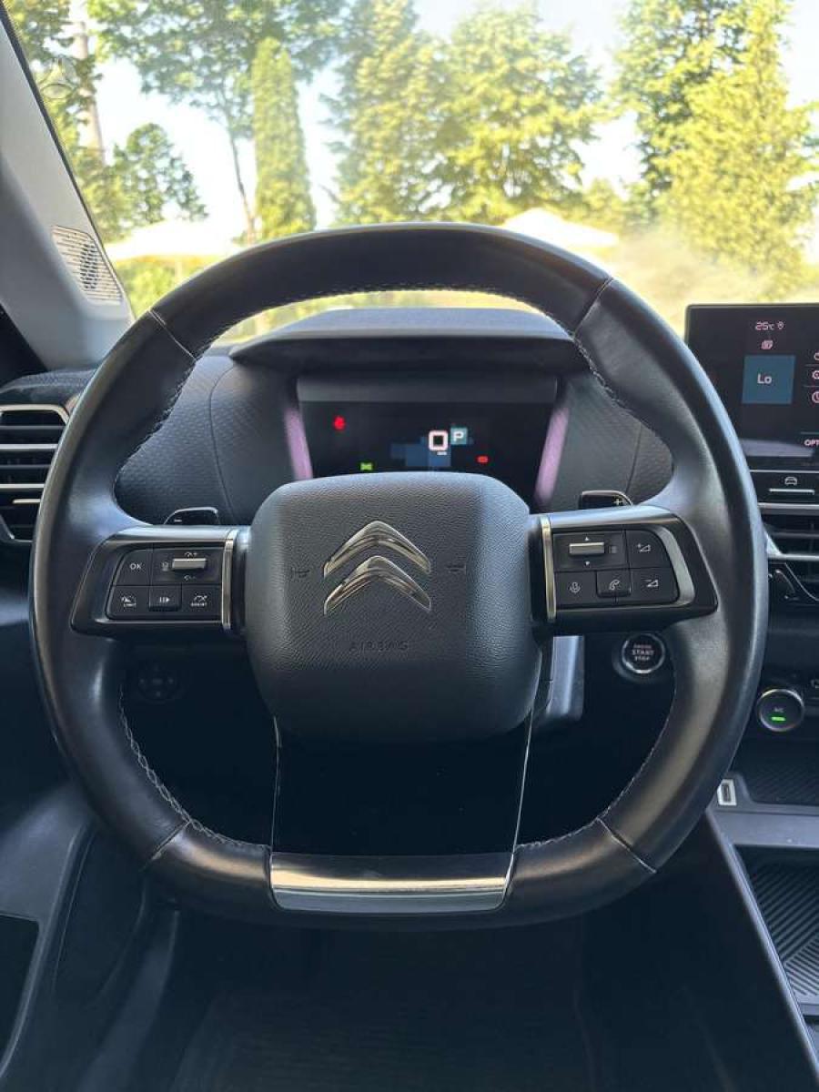 Melns Citroen C4 2022 Tauragė, ar dzinēja tilpumu 1.50 L un nobraukumu 190 tūkst. km par 9700 €, foto 18 vietnē AUTOMOTO.COM.LV