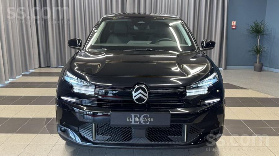 Black Citroen C4 2025 in Riga, with an engine capacity of 1.60 L and mileage of 4 thousand km for 28990 €, photo 9 on AUTOMOTO.COM.LV
