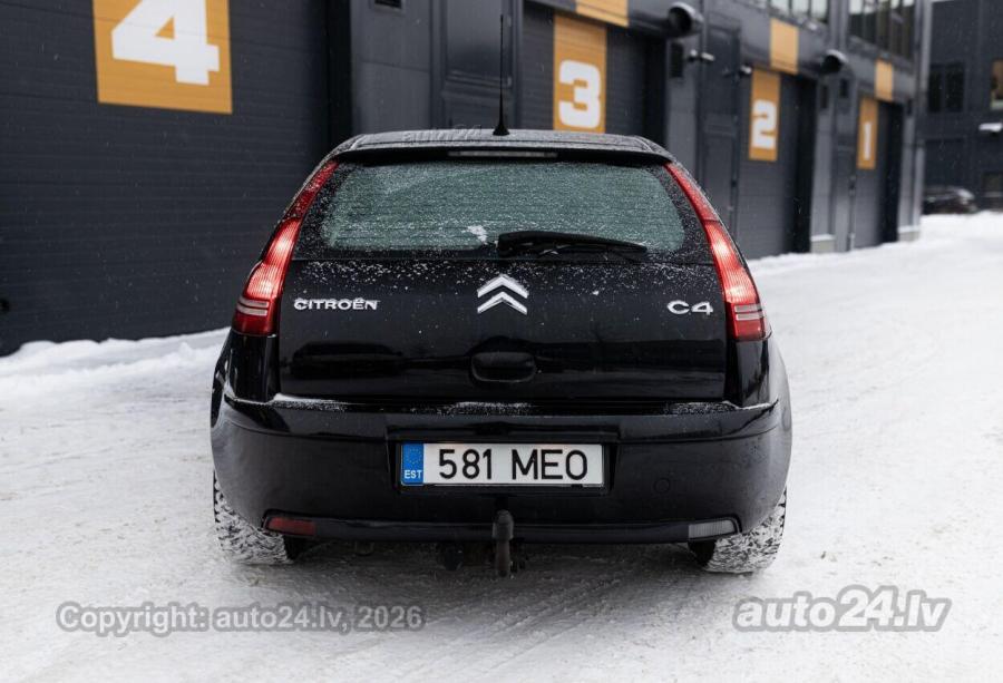 Melns Citroen C4 2005 Tallina, ar dzinēja tilpumu 2.00 L un nobraukumu 263 tūkst. km par 1499 €, foto 5 vietnē AUTOMOTO.COM.LV