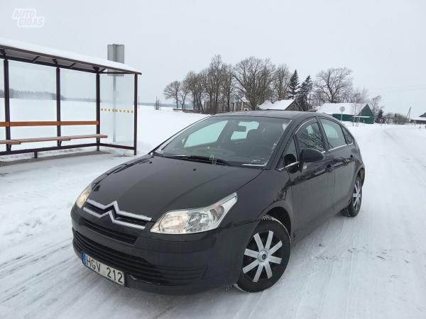 Black Citroen C4 2005 in Panevezys, with an engine capacity of 1.60 L and mileage of 3 thousand km for 770 €, photo 3 on AUTOMOTO.COM.LV