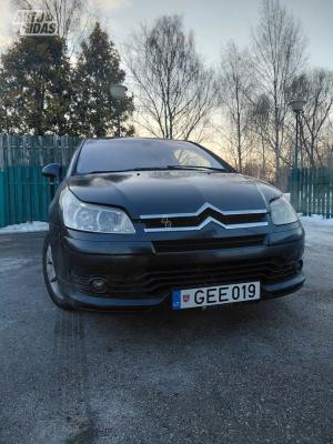 Black Citroen C4 2005 in Vilkaviskis, with an engine capacity of 1.60 L and mileage of 266 thousand km for 555 €, photo  on AUTOMOTO.COM.LV