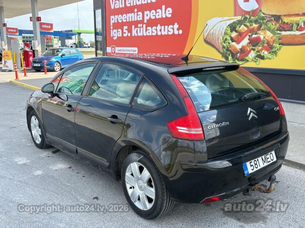 Black Citroen C4 2005 in Rapla, with an engine capacity of 2.00 L and mileage of 264 thousand km for 1200 €, photo 3 on AUTOMOTO.COM.LV