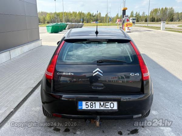 Black Citroen C4 2005 in Rapla, with an engine capacity of 2.00 L and mileage of 264 thousand km for 1200 €, photo 8 on AUTOMOTO.COM.LV