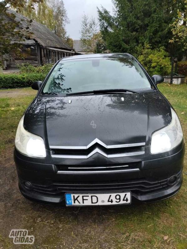 Citroen C4 2005 Viļņa vietnē Melns Citroen C4 2005 Viļņa, ar dzinēja tilpumu 2.00 L un nobraukumu 257 tūkst. km par 1590 €, foto 1 vietnē AUTOMOTO.COM.LV