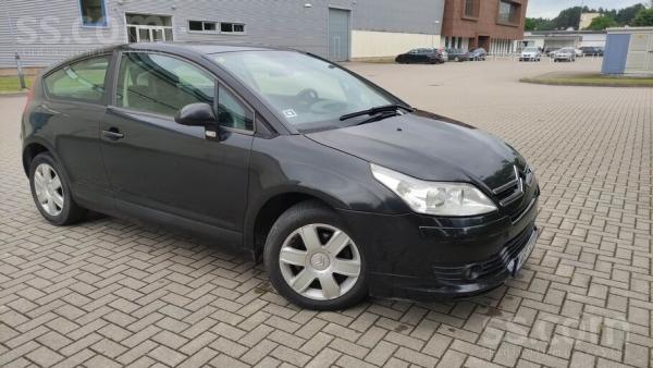 Black Citroen C4 2006 in Valmiera, with an engine capacity of 1.60 L and mileage of 278 thousand km for 1500 €, photo 4 on AUTOMOTO.COM.LV