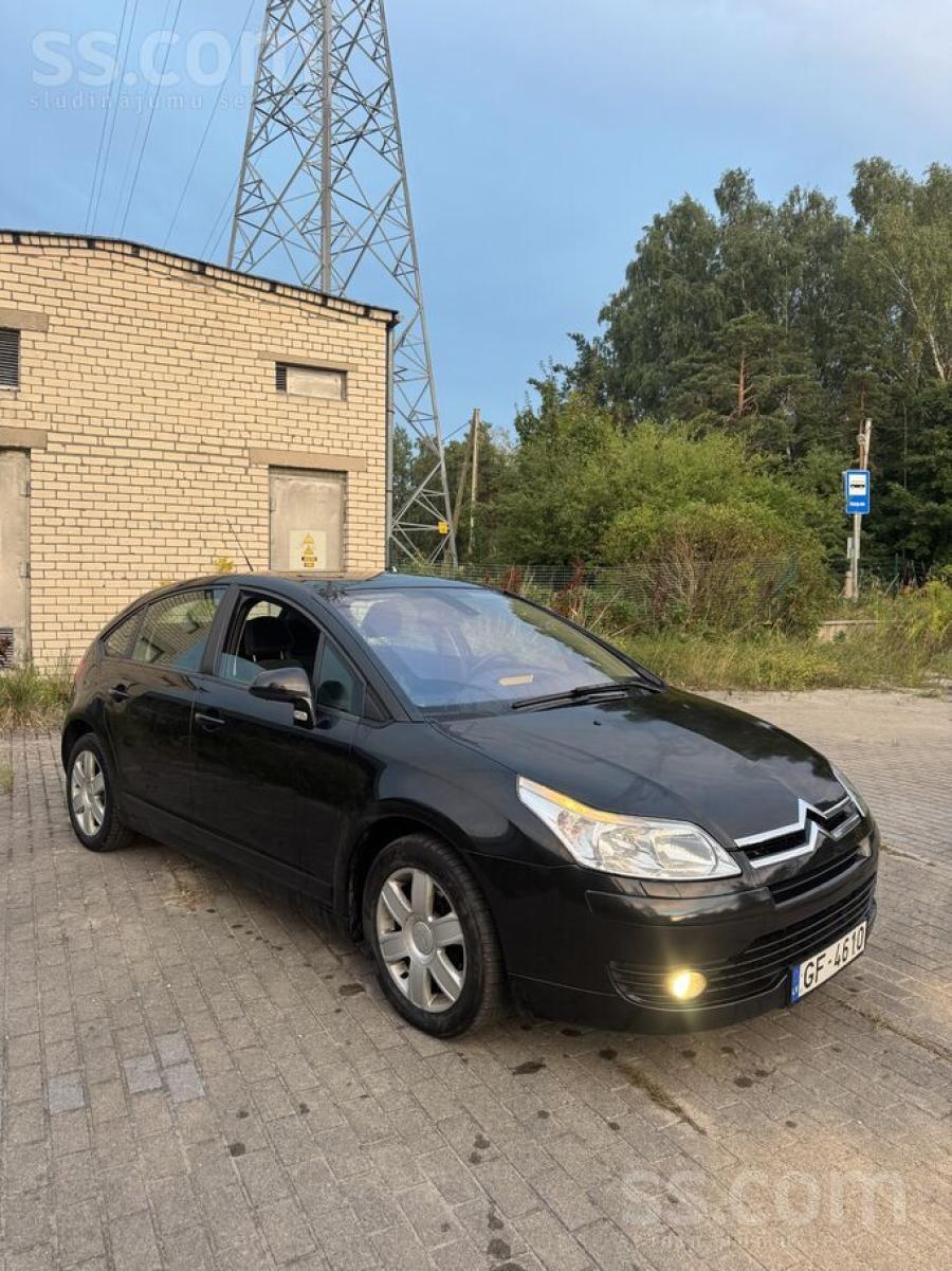 Melns Citroen C4 2006 Jūrmala, ar dzinēja tilpumu 2.00 L un nobraukumu 0 tūkst. km par 1950 €, foto 3 vietnē AUTOMOTO.COM.LV