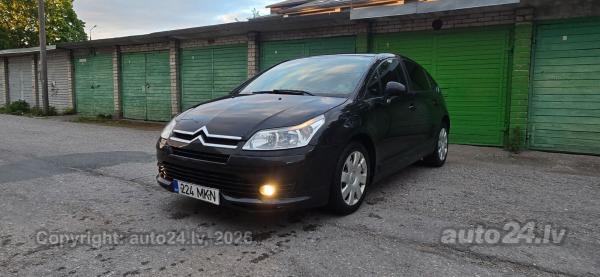Black Citroen C4 2007 in Tallinn, with an engine capacity of 1.60 L and mileage of 356 thousand km for 900 €, photo 1 on AUTOMOTO.COM.LV
